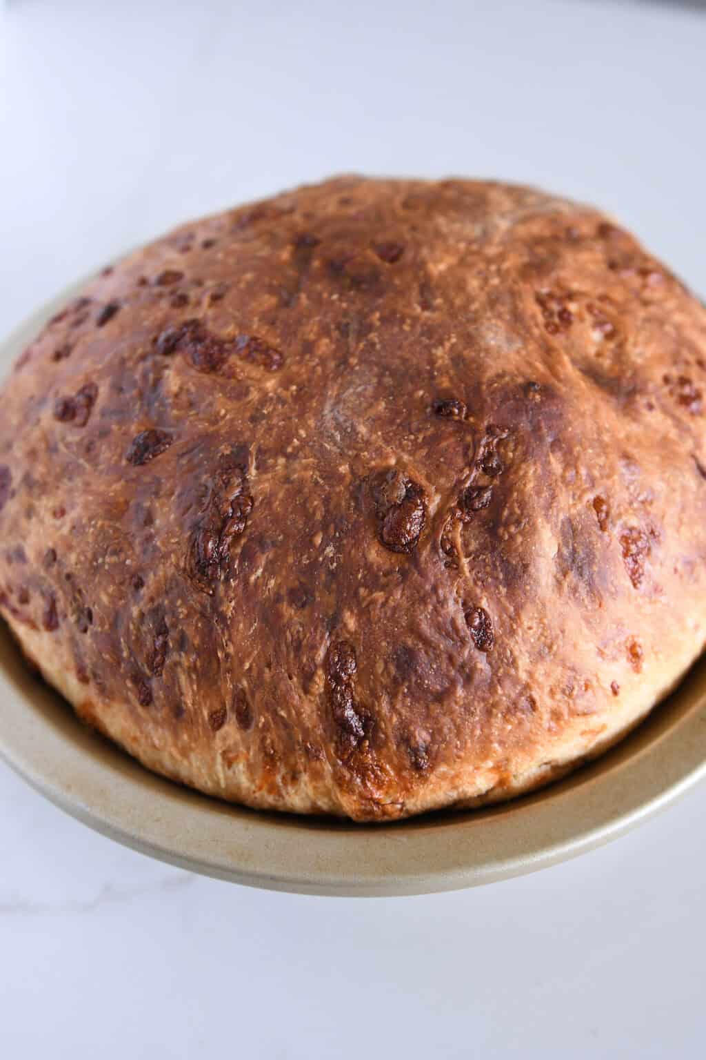 Easy No-Knead Cheesy Peasant Bread - Mel's Kitchen Cafe