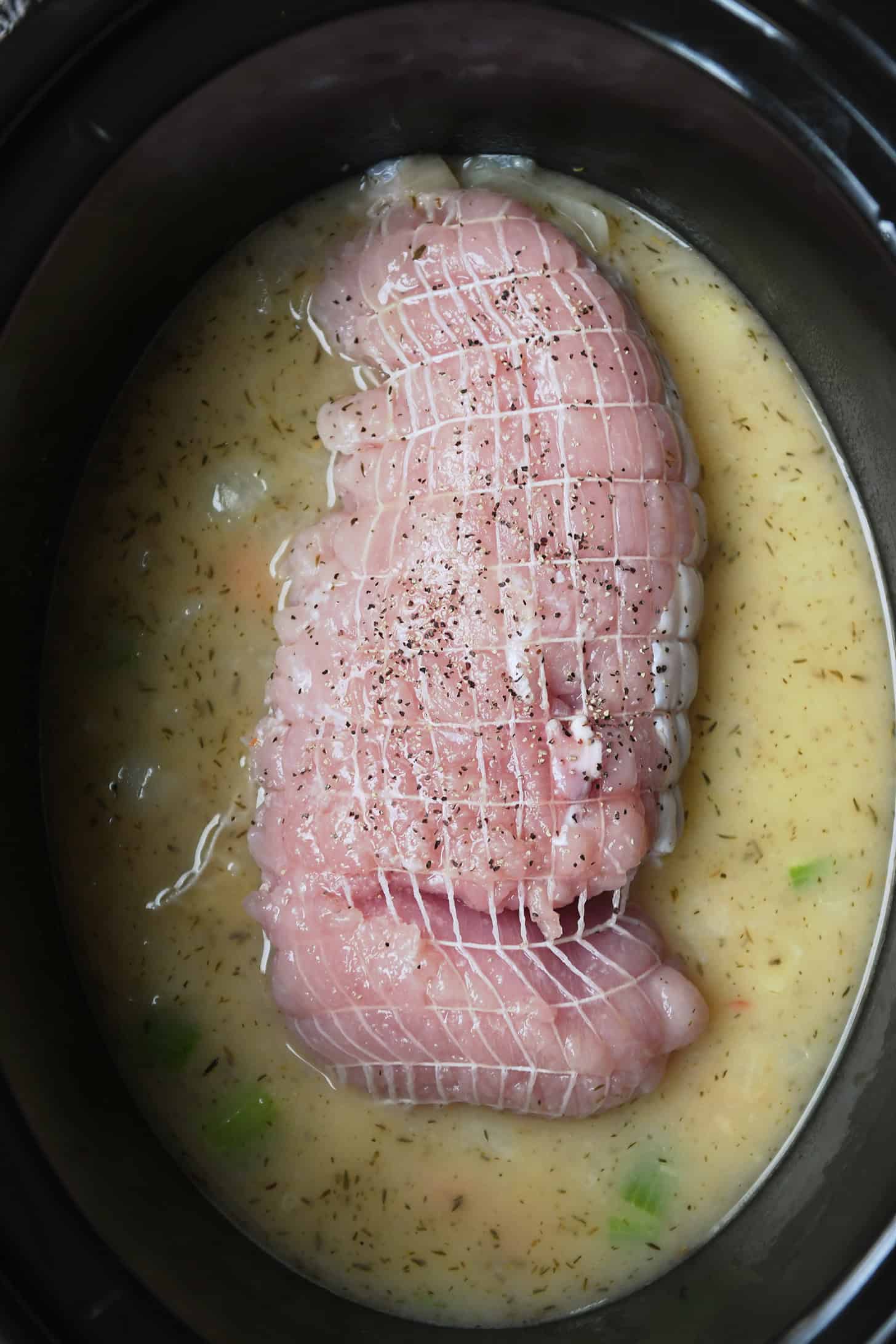 Slow Cooker Turkey with No-Fuss Gravy | Mel's Kitchen Cafe