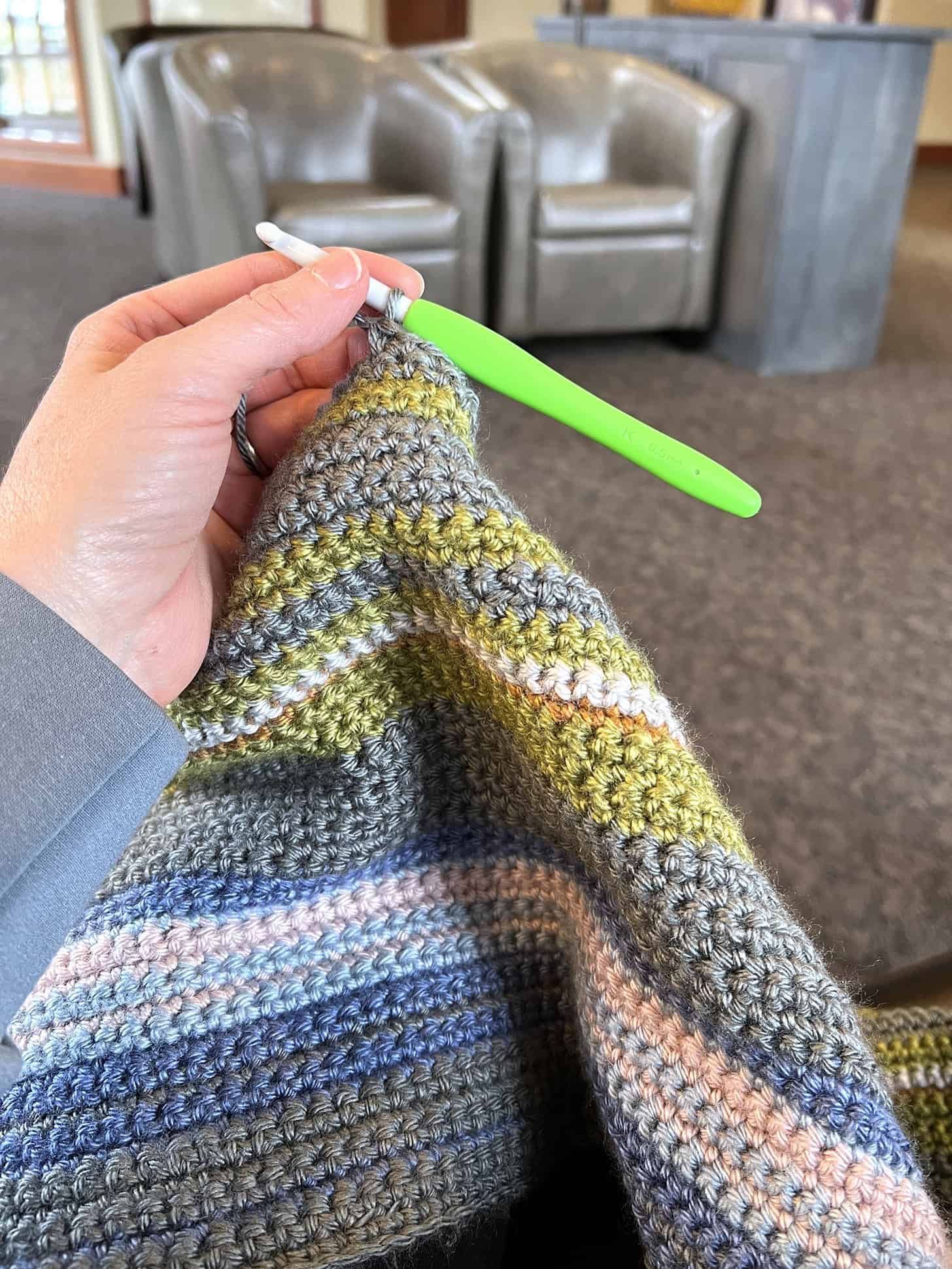 How to Make a Crochet Temperature Blanket