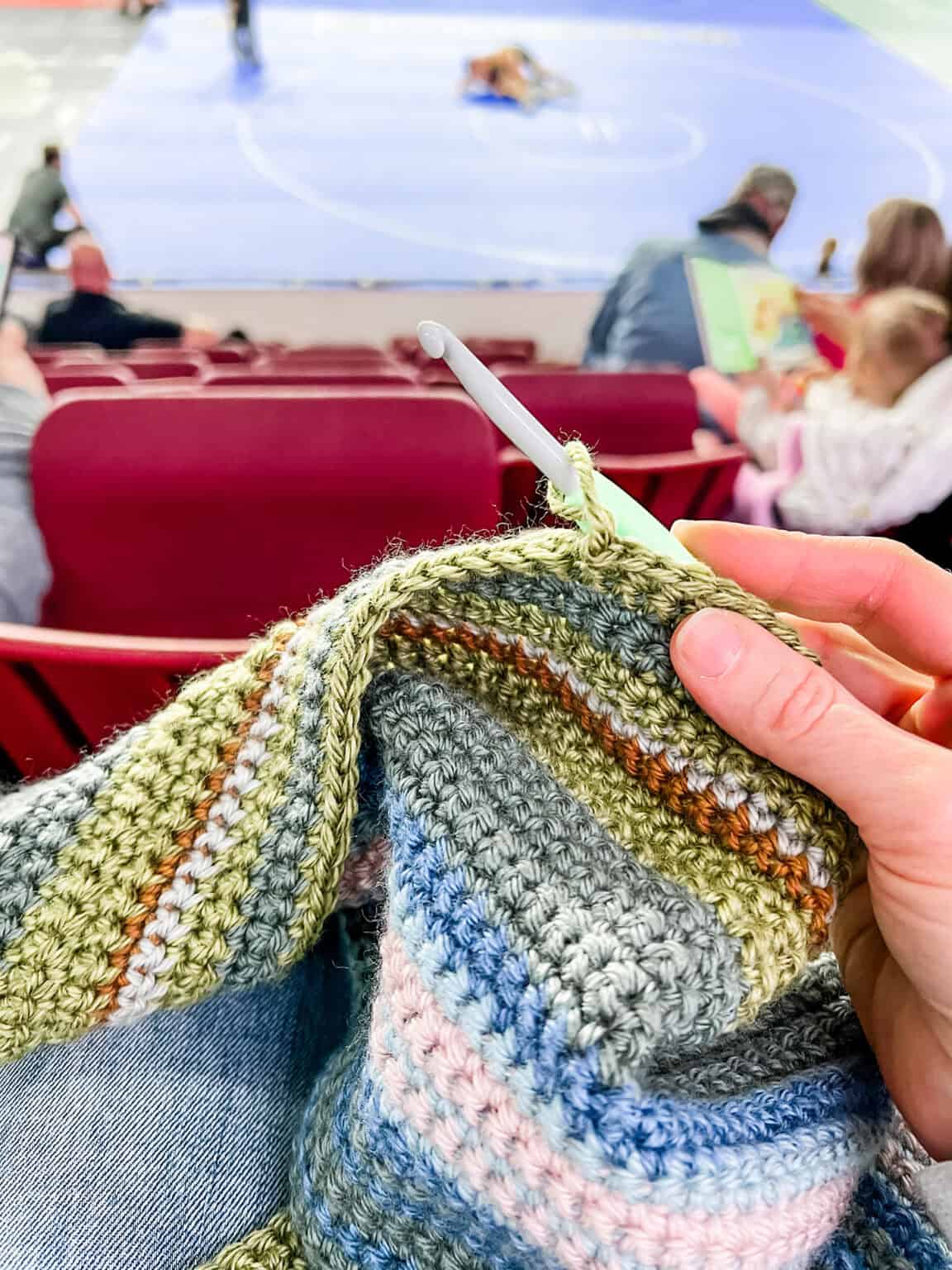 How to Make a Crochet Temperature Blanket