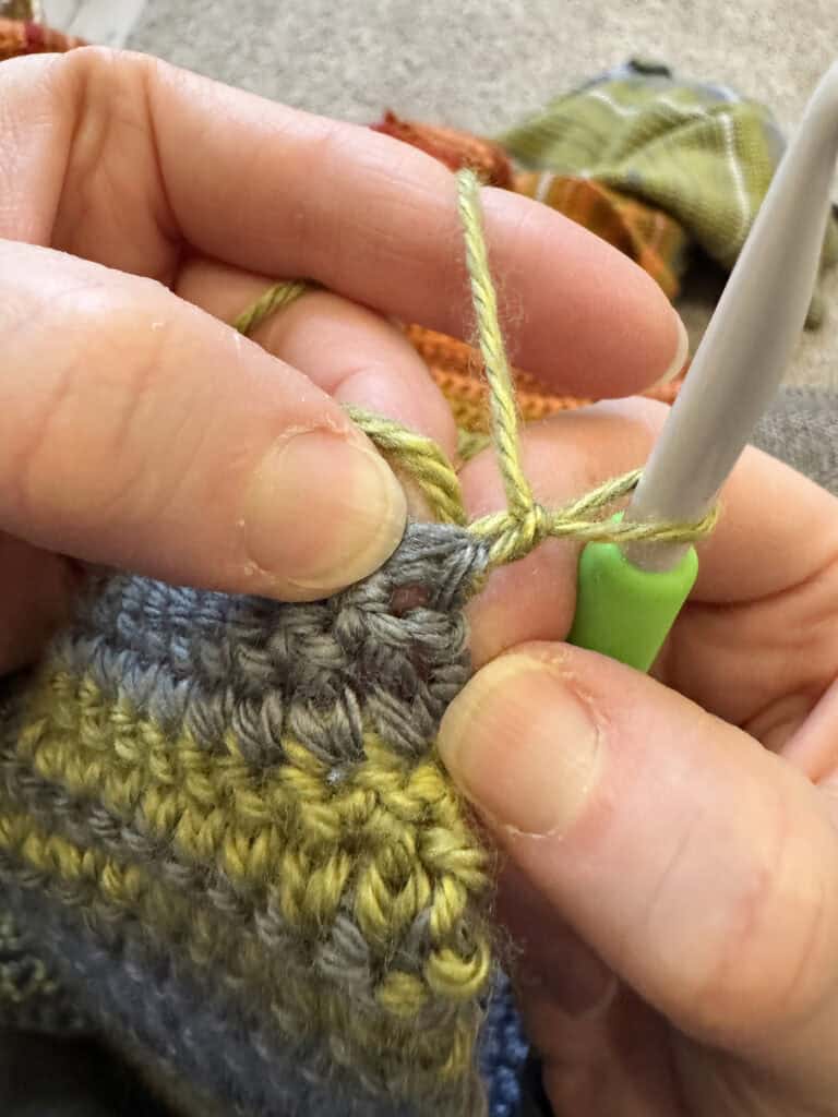 How to Make a Crochet Temperature Blanket