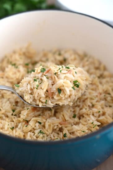 Perfect Rice Pilaf - Mel's Kitchen Cafe