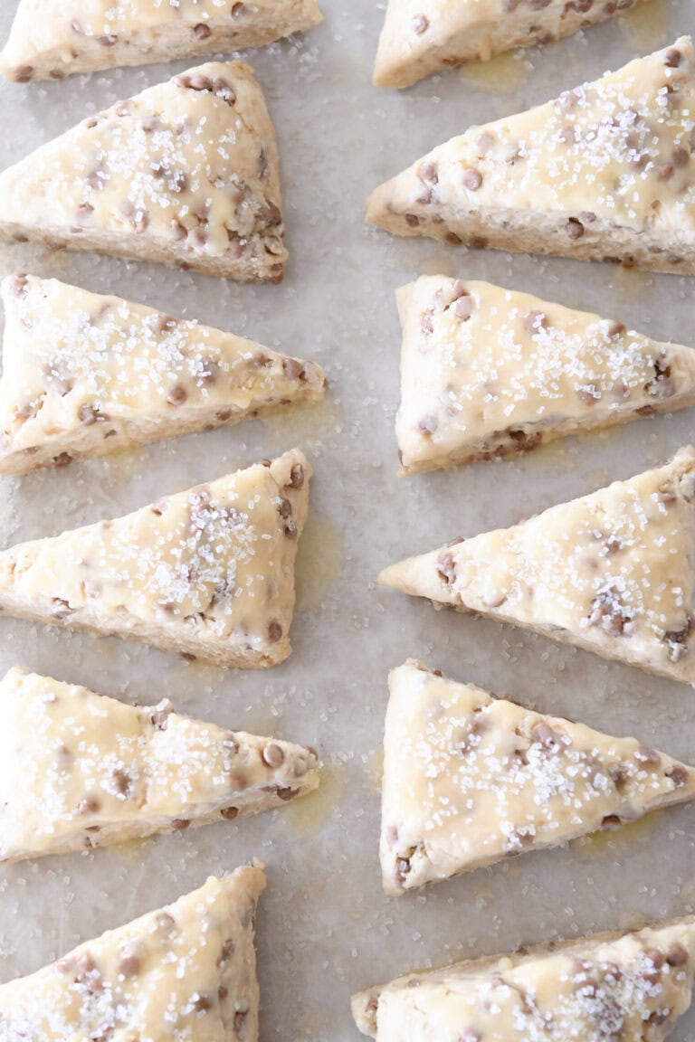 Amazing Buttermilk Scones with Cinnamon Chips