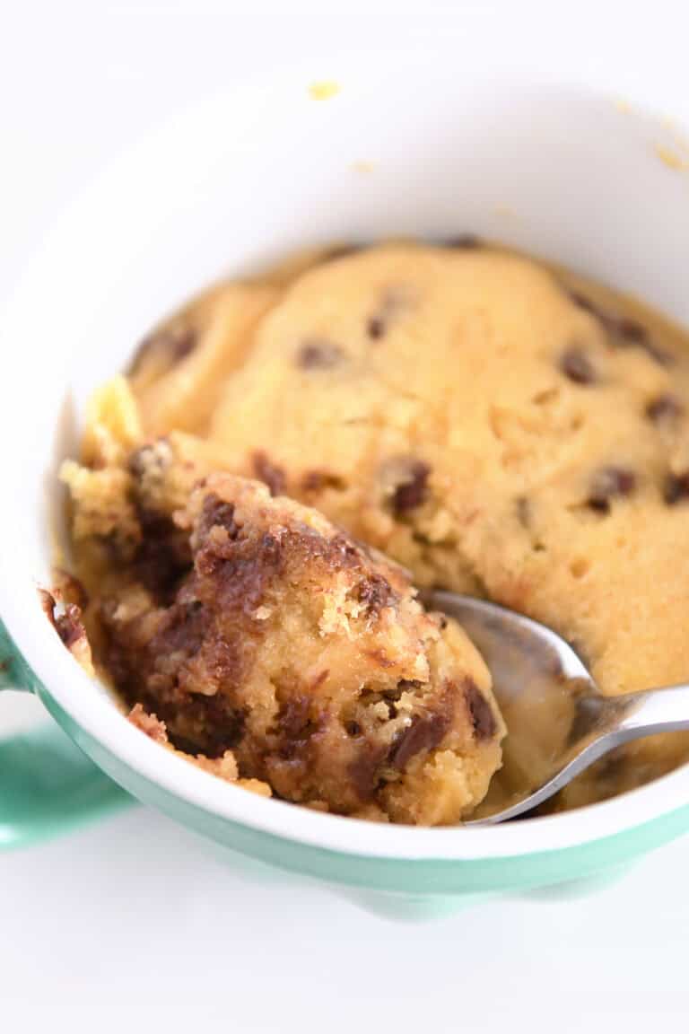 Chocolate Chip Mug Cookie {60-Second} | Mel's Kitchen Cafe