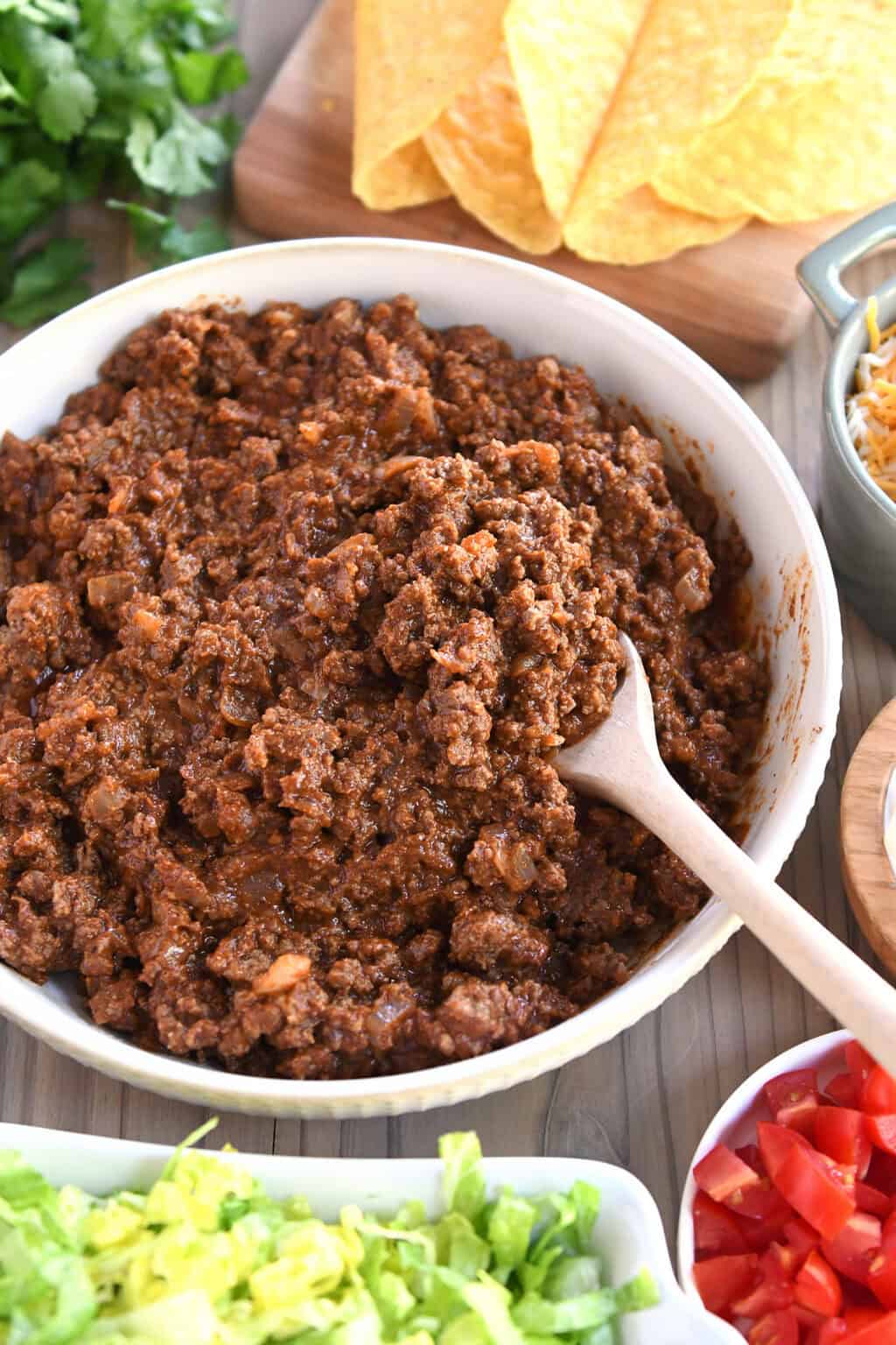 The Best Ground Beef Taco Meat | Mel's Kitchen Cafe