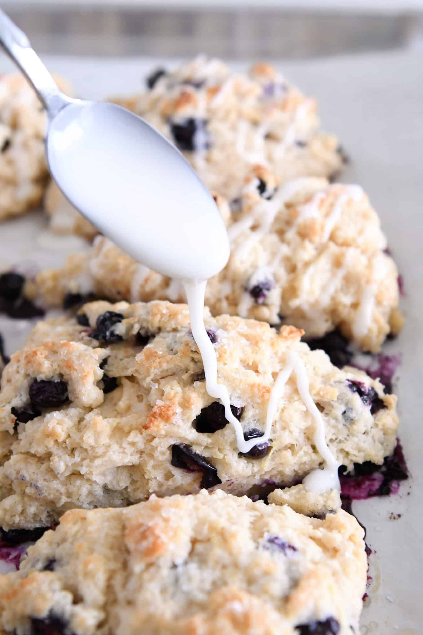 Amazing Lemon Blueberry Scones - Mel's Kitchen Cafe