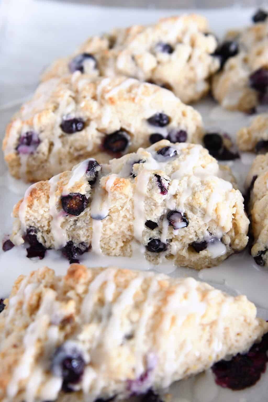 Amazing Lemon Blueberry Scones - Mel's Kitchen Cafe