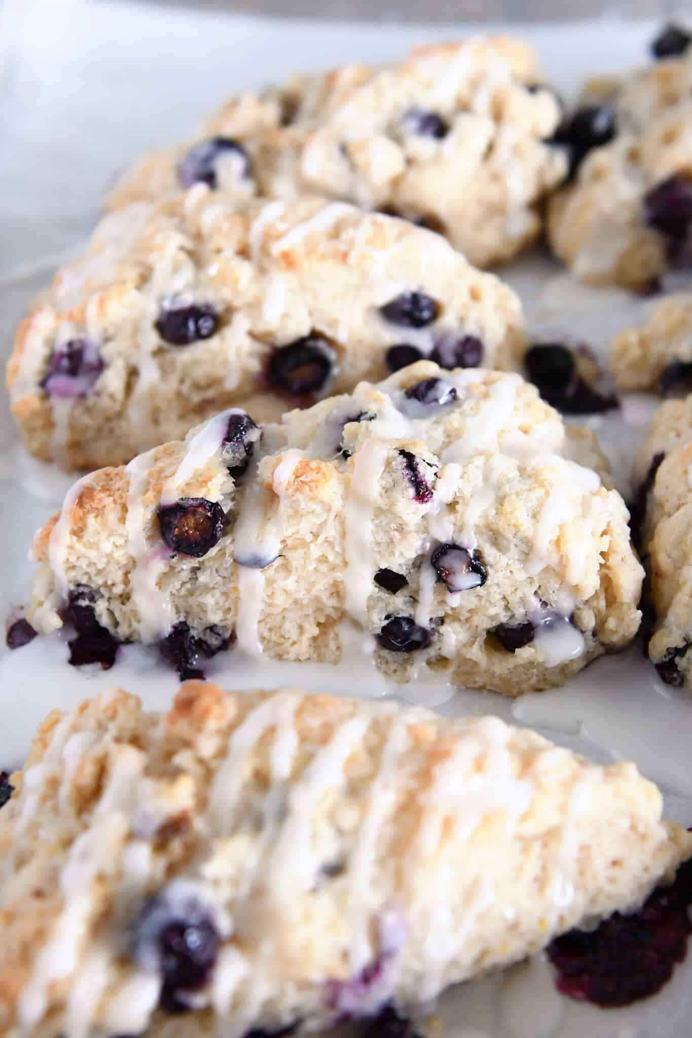 Amazing Lemon Blueberry Scones - Mel's Kitchen Cafe