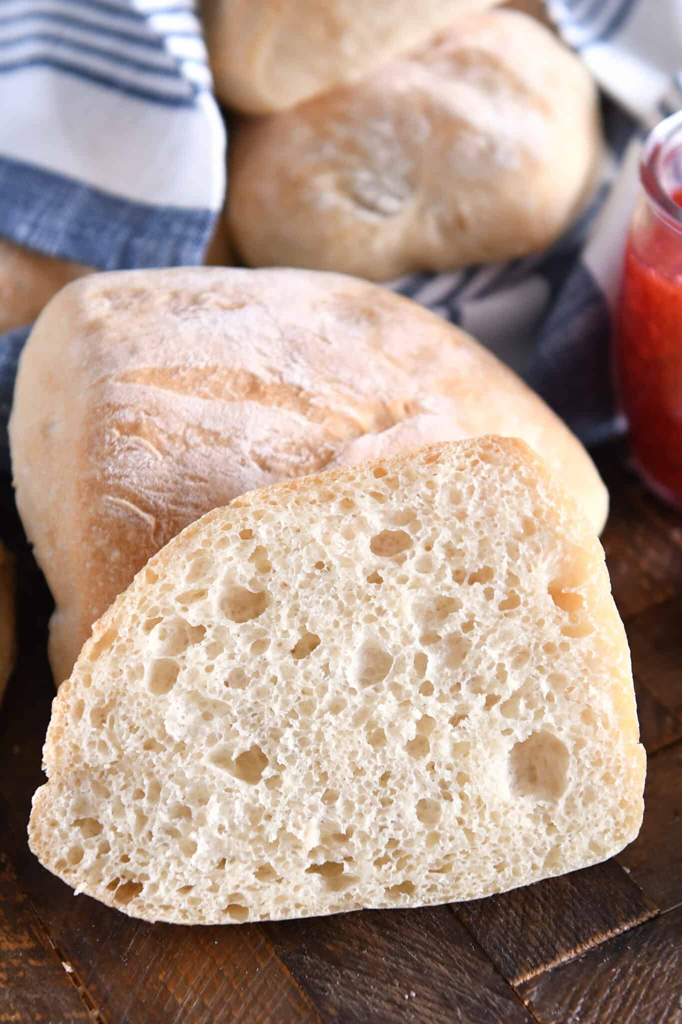 Easy Same-Day Ciabatta Rolls - Mel's Kitchen Cafe