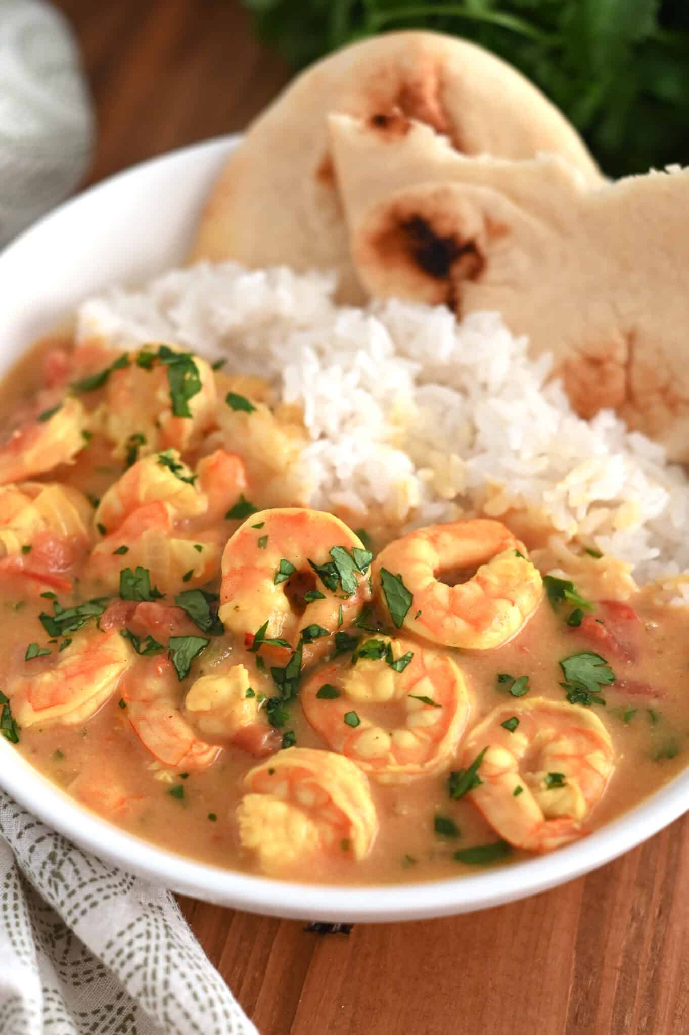 Coconut Shrimp Curry {30-Minute Meal} - Mel's Kitchen Cafe