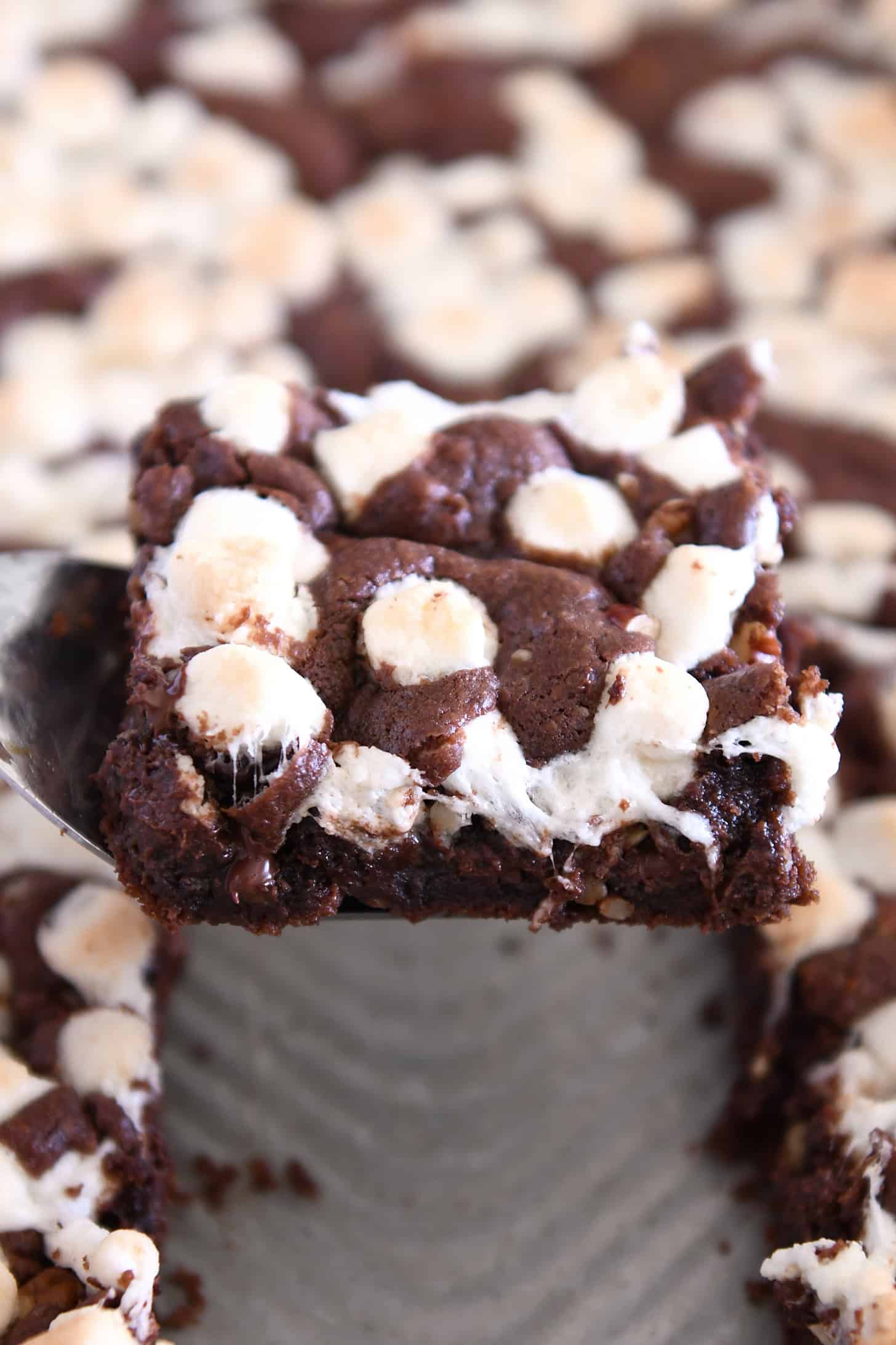 Rocky Road Chocolate Cookie Bars - Mel's Kitchen Cafe