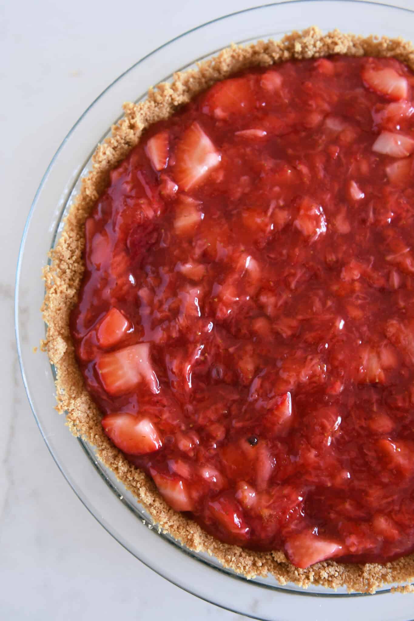 Fresh Strawberry Cream Pie - Mel's Kitchen Cafe