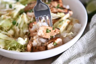 Sticky Honey Ginger Soy Chicken Bowls - Mel's Kitchen Cafe