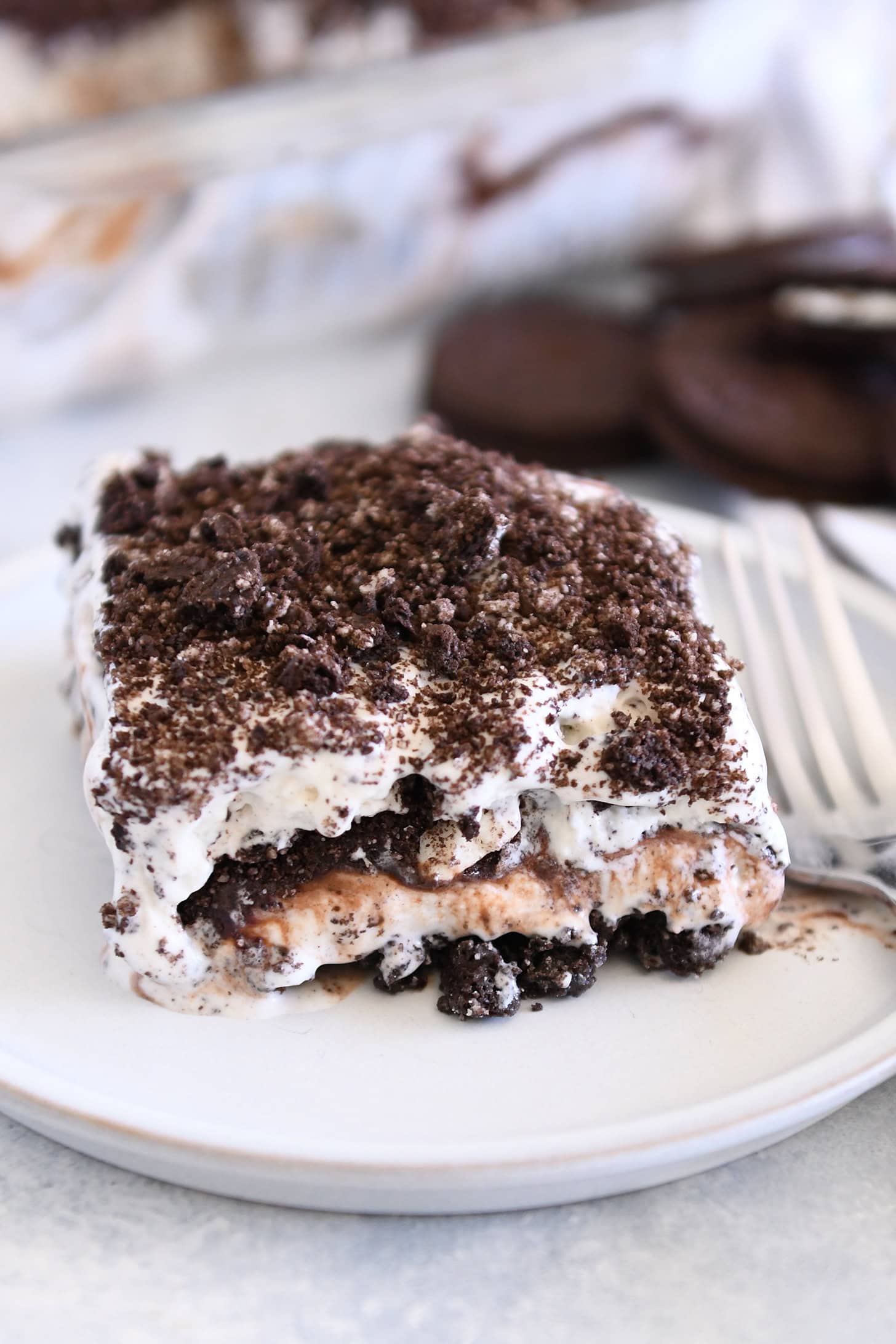 Easy Oreo Ice Cream Dessert - Mel's Kitchen Cafe