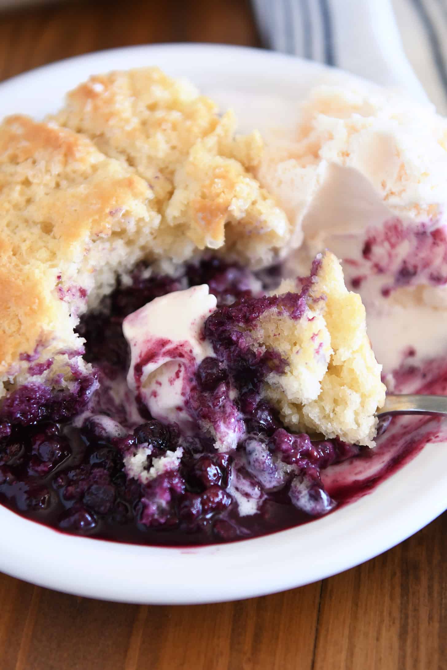 Triple Berry Cobbler - Mel's Kitchen Cafe