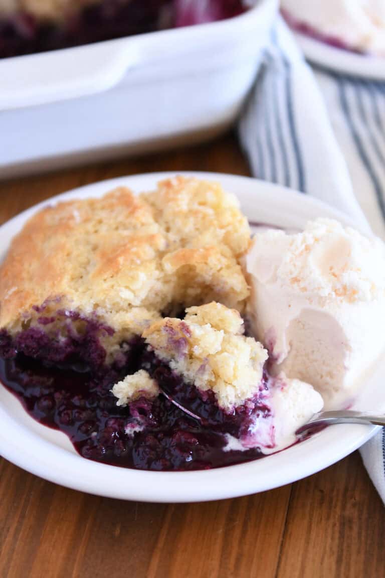 Triple Berry Cobbler - Mel's Kitchen Cafe