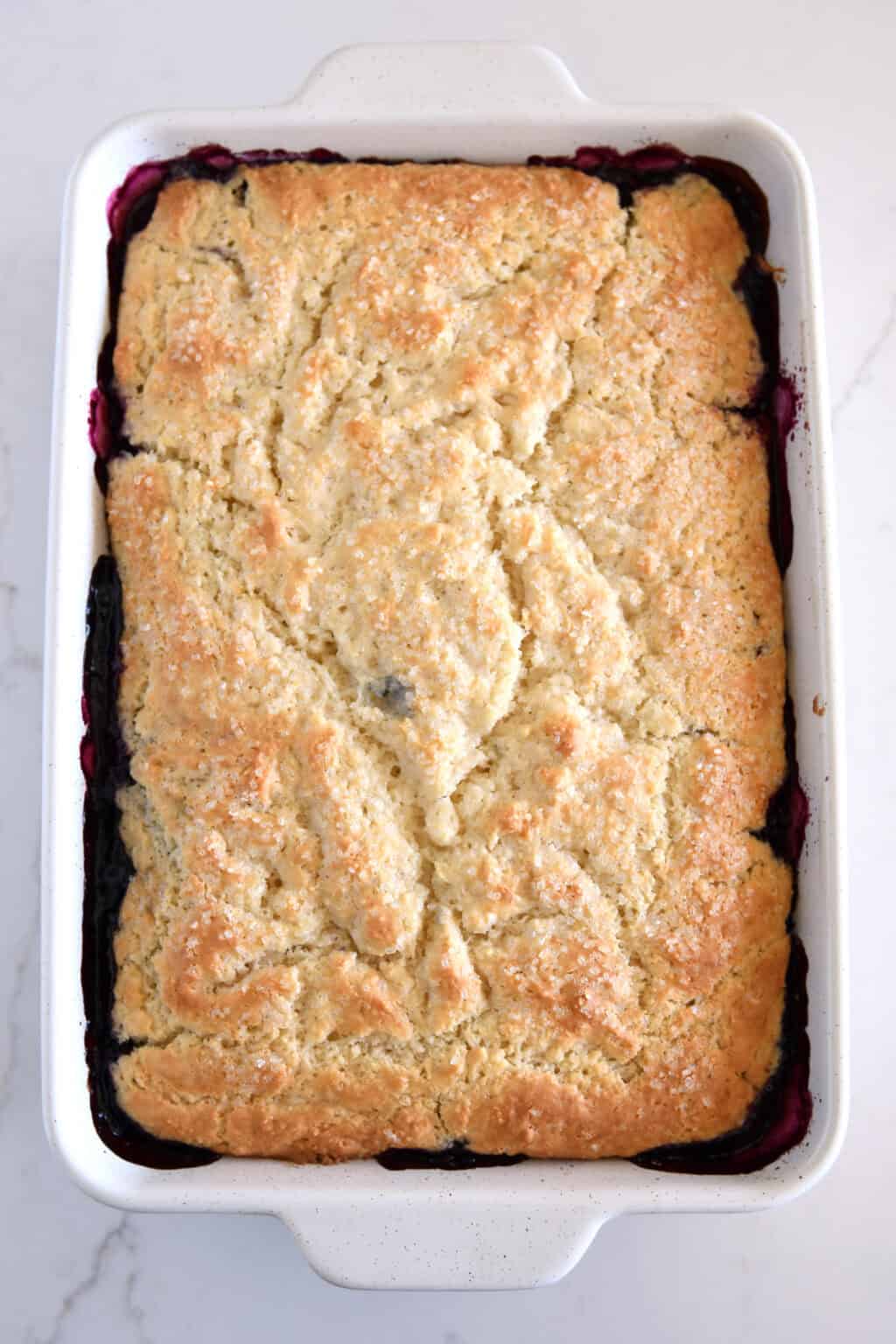 Triple Berry Cobbler - Mel's Kitchen Cafe