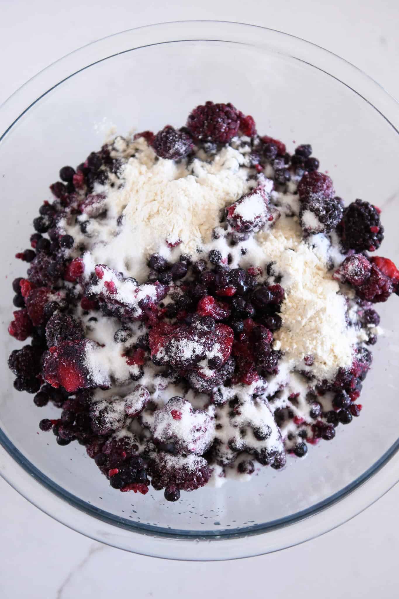 Triple Berry Cobbler - Mel's Kitchen Cafe