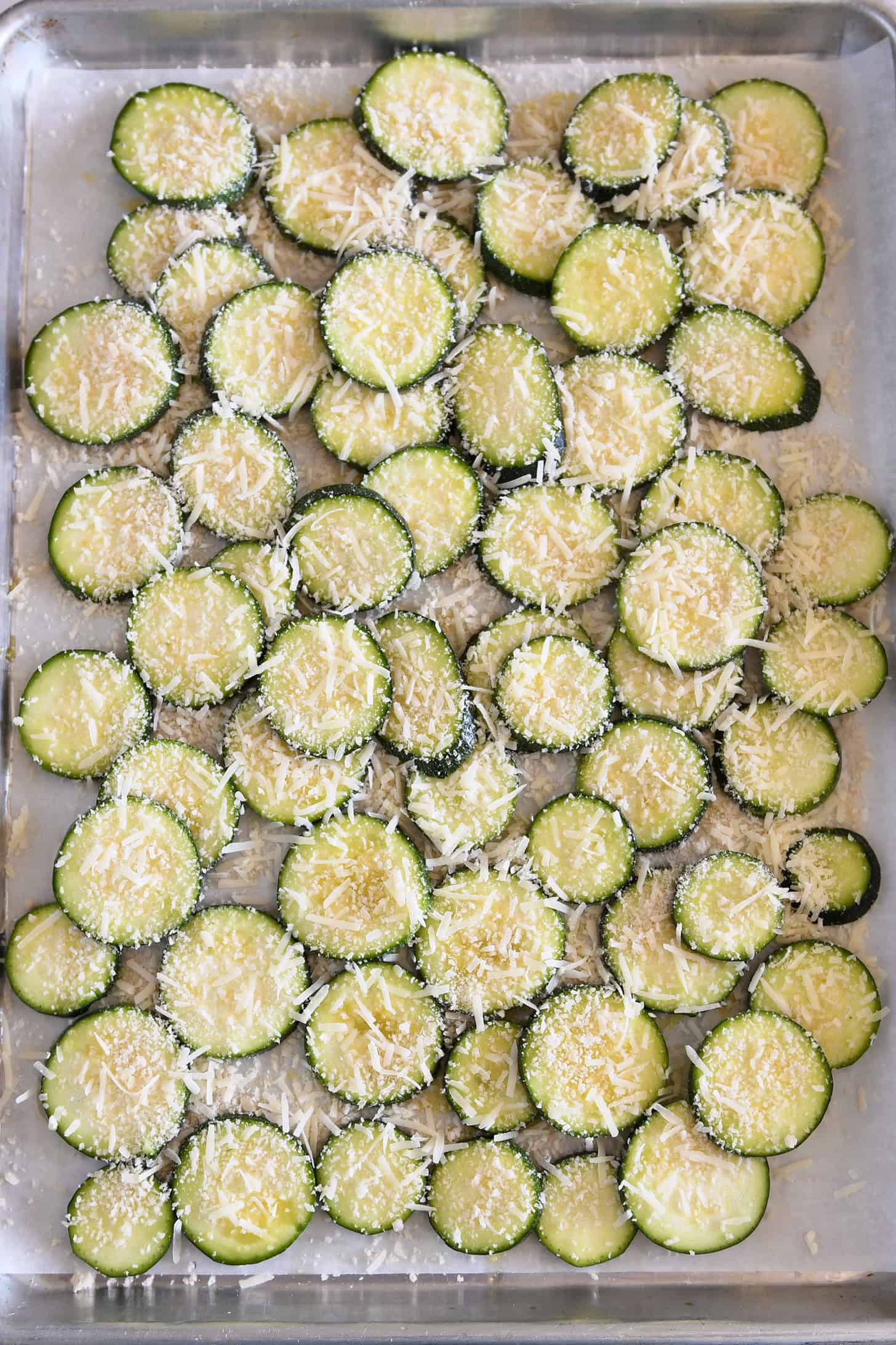 Quick and Easy Baked Parmesan Zucchini Rounds - Mel's Kitchen Cafe