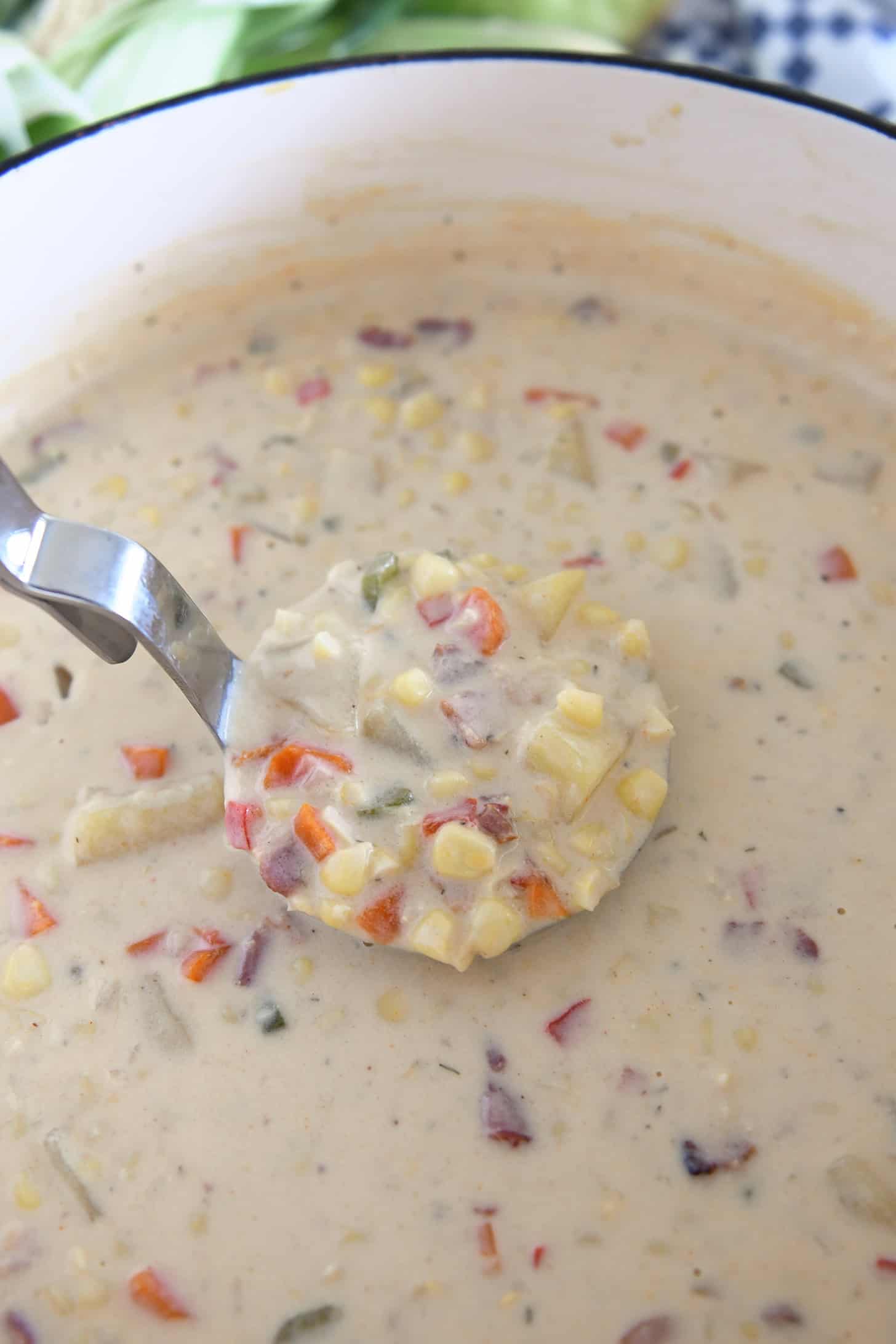 Summer Corn Chowder - Mel's Kitchen Cafe