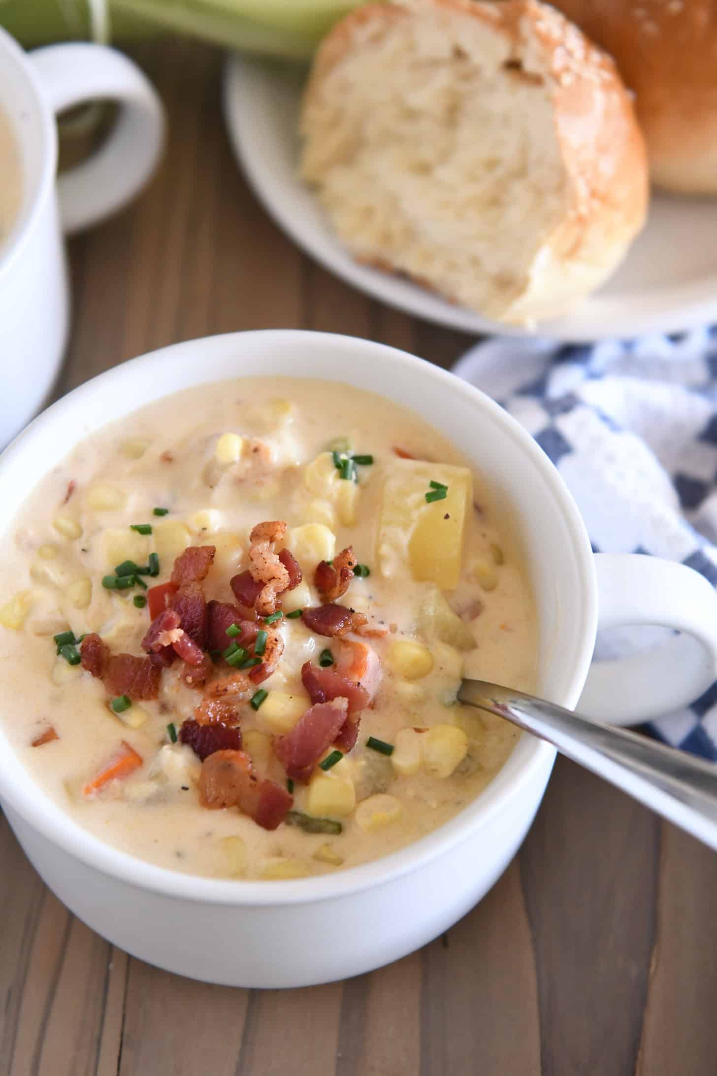 Summer Corn Chowder - Mel's Kitchen Cafe