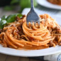 Instant Pot Spaghetti Recipe | Pressure Cooker | Mel's Kitchen Cafe