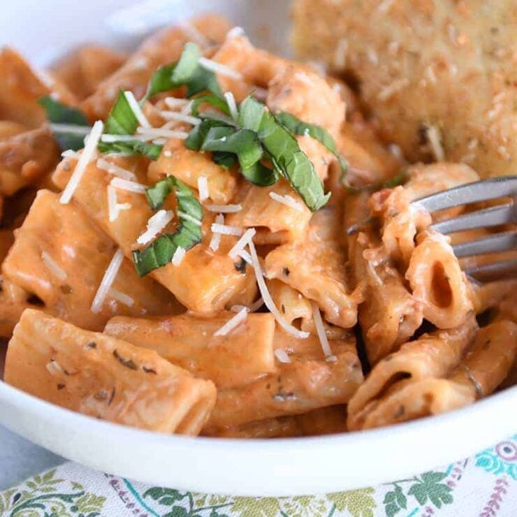 Amazing Instant Pot Creamy "Baked" Ziti - Mel's Kitchen Cafe