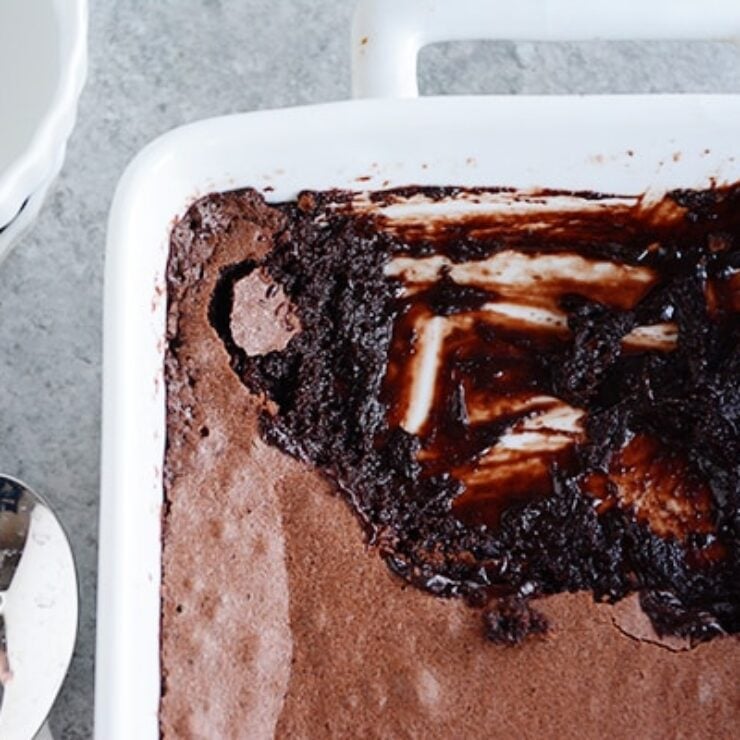 Brownie Pudding {Decadent and Delicious} | Mel's Kitchen Cafe