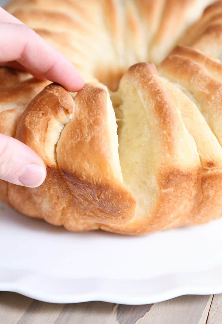 Buttery Pull Apart Bundt Bread - Mel's Kitchen Cafe
