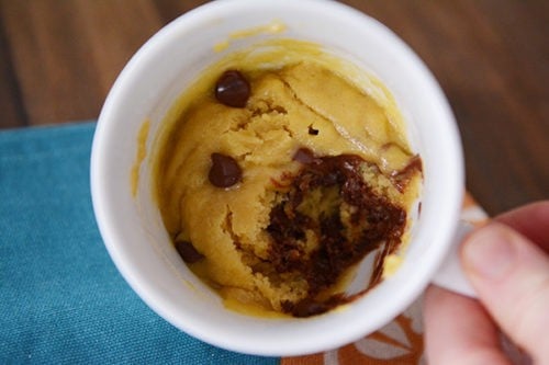 Chocolate Chip Mug Cookie {60-Second} | Mel's Kitchen Cafe