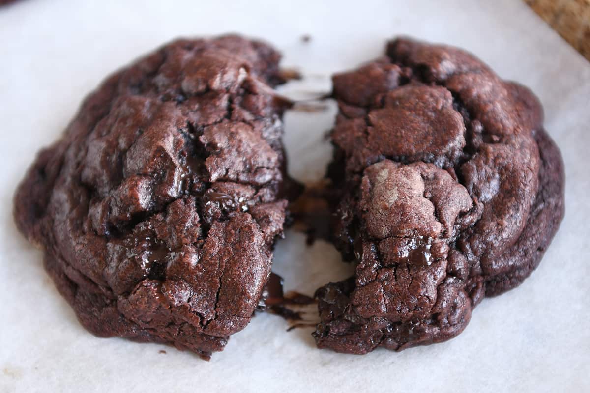 Big Fat Double Dark Chocolate Cookies Mels Kitchen Cafe 4747
