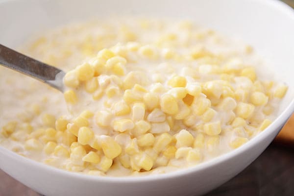Delicious Parmesan Cream Corn - Mel's Kitchen Cafe