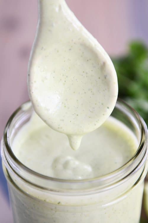 Creamy Cilantro Lime Dressing - Mel's Kitchen Cafe