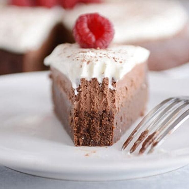 Double Chocolate Mousse Torte Recipe | Mel's Kitchen Cafe