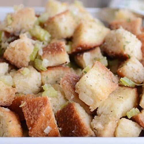 Copycat Homemade Stovetop Stuffing | Mel's Kitchen Cafe