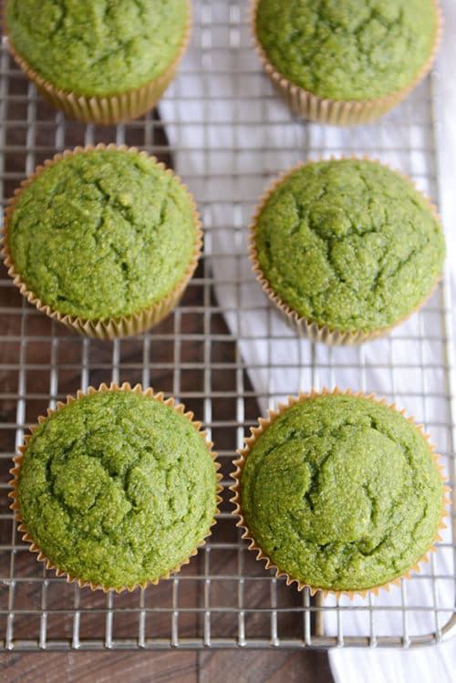 All-Natural Whole Grain Green Muffins | Mel's Kitchen Cafe