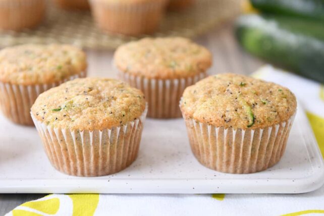 The Best Zucchini Muffins | Whole Grain | Mel's Kitchen Cafe