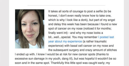 Skin Cancer + Suncare Update - Mel's Kitchen Cafe