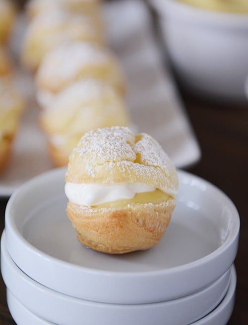 Amazing Mini Cream Puffs