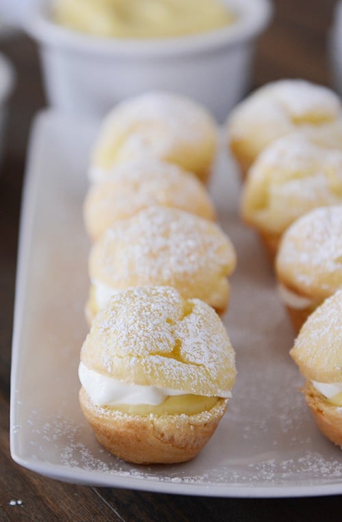 Amazing Mini Cream Puffs