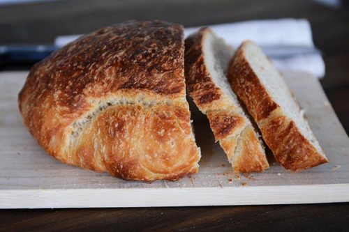 Crusty Artisan No-Knead Bread | Mel's Kitchen Cafe