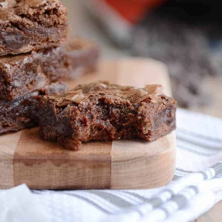 One Bowl Extra Fudgy Brownies | Mel's Kitchen Cafe