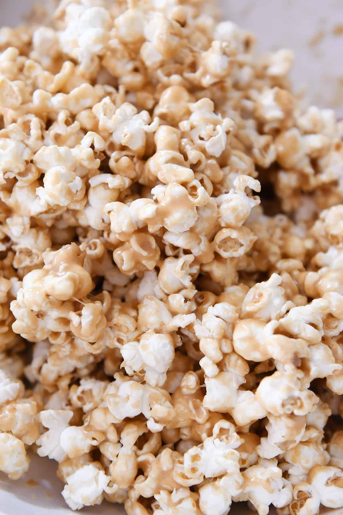 Soft and Chewy Peanut Butter Popcorn - Mel's Kitchen Cafe