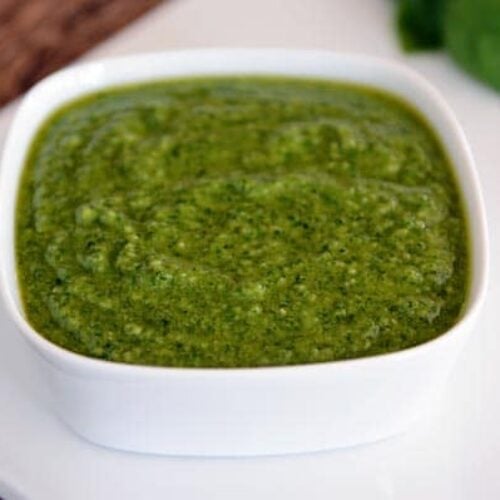 Classic Pesto Recipe {Freezeable} | Mel's Kitchen Cafe