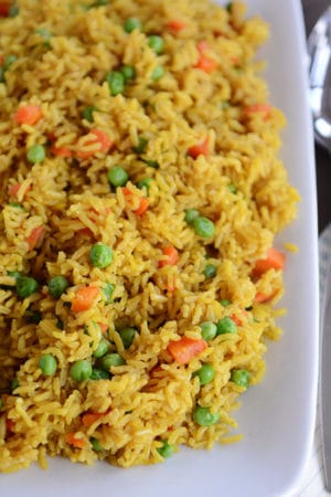Instant Pot Indian Vegetable Rice - Mel's Kitchen Cafe