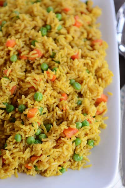 Instant Pot Indian Vegetable Rice - Mel's Kitchen Cafe