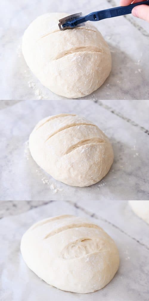 Rustic Crusty Bread Recipe {With Tutorial} | Mel's Kitchen Cafe