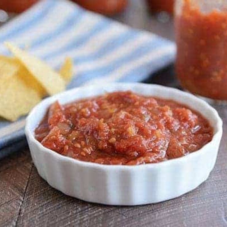 The Best Homemade Salsa - Mel's Kitchen Cafe