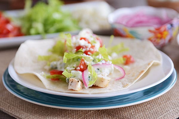 Greek Chicken Burritos {Weeknight Dinner} | Mel's Kitchen Cafe