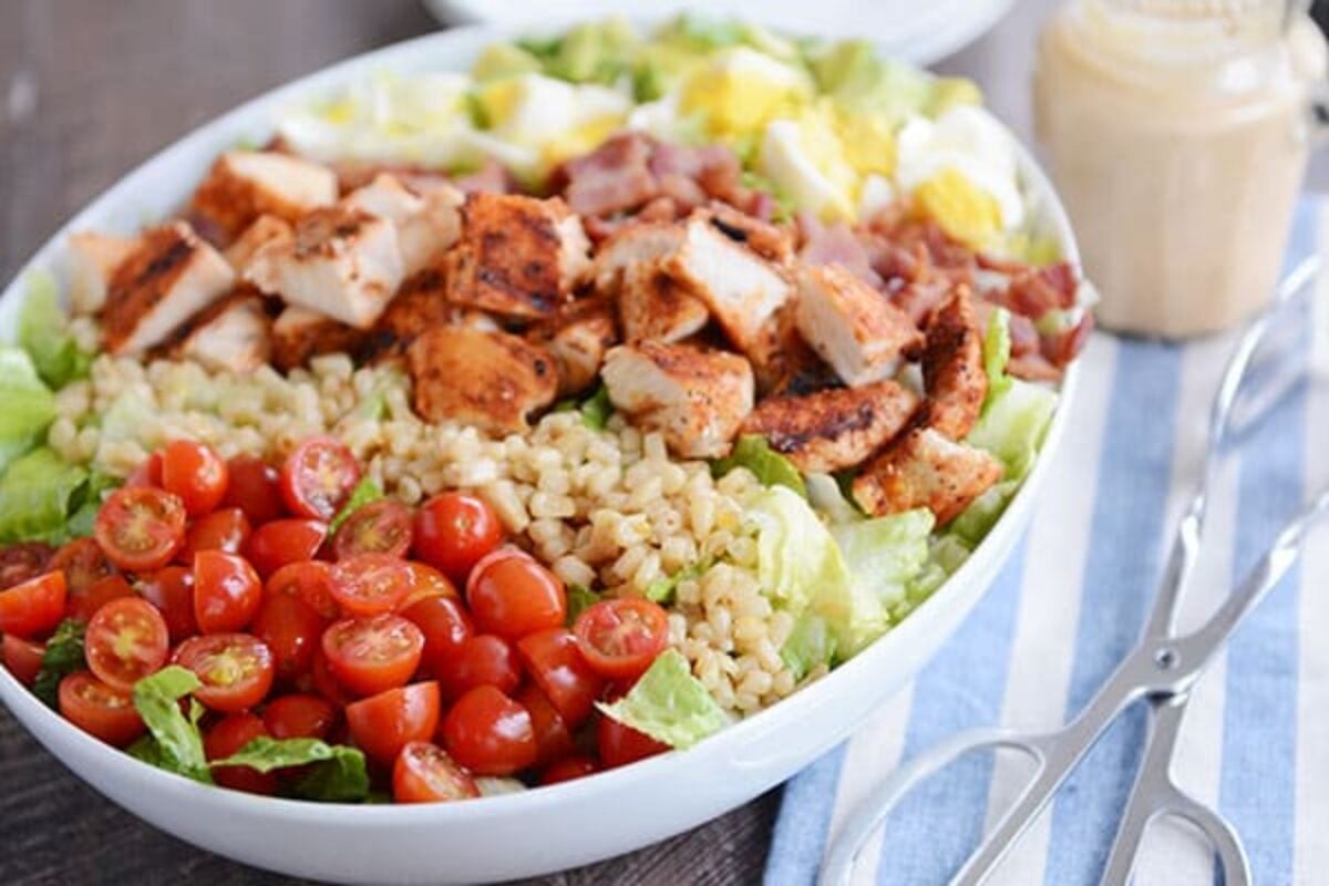 Grilled Chicken Cobb Salad Recipe | Mel's Kitchen Cafe